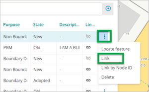 Link a mark using the Marks panel | Landonline,Survey Guidance