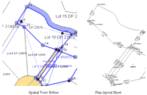 Parcel Label - moving the Parcel Label in Plan Generation | Survey ...