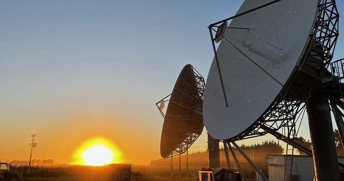 Satellite infrastructure in Southland takes off | Toitū Te Whenua ...